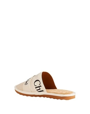 Chloé Logo Closed-toe Slippers