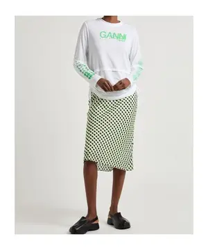 GANNI Printed T-shirt