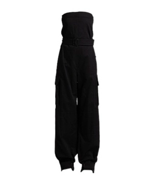 Saint Laurent Denim Sleeveless Jumpsuit
