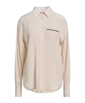 Brunello Cucinelli Silk Satin Shirt