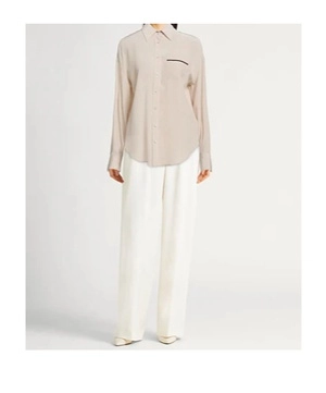 Brunello Cucinelli Silk Satin Shirt