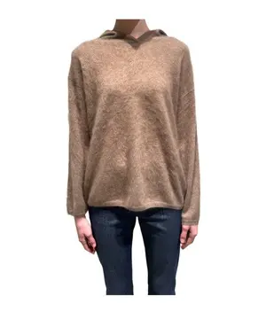Max Mara Long-sleeved Hooded Knitwear