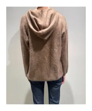 Max Mara Long-sleeved Hooded Knitwear