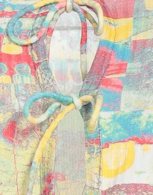 GANNI Printed Cropped Knit Top