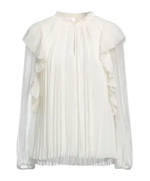 Chloé Pleated Crepe Top