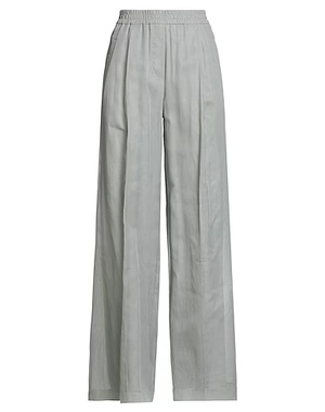 Brunello Cucinelli Solid Color Wide-leg Pants