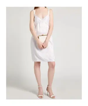 Burberry Deep V Neckline Dress