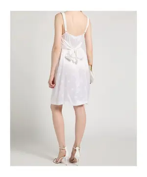 Burberry Deep V Neckline Dress
