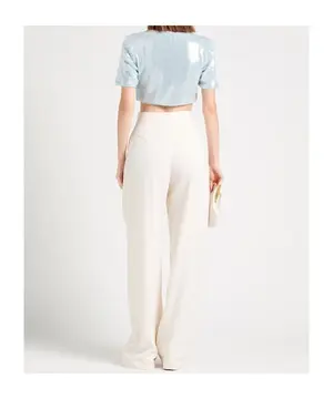 GANNI Sequined Crop Top
