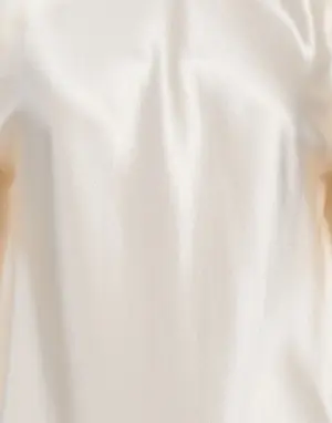 Saint Laurent Draped Design Cover-up