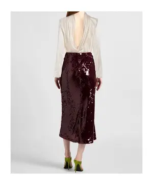 Saint Laurent Draped Design Cover-up