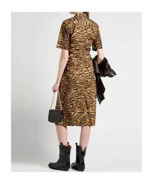 GANNI Short Sleeve Dress