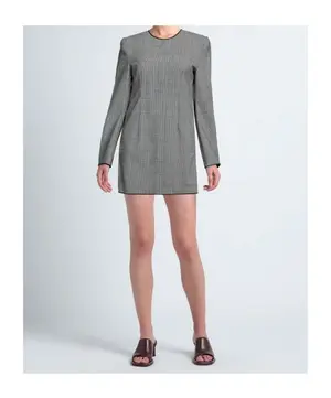 Sportmax Checked Flannel Dress
