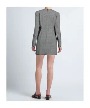 Sportmax Checked Flannel Dress