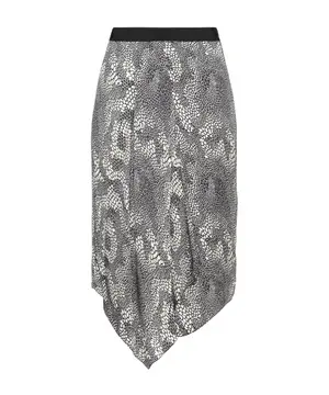 Isabel Marant Étoile Grosgrain Satin Midi Skirt