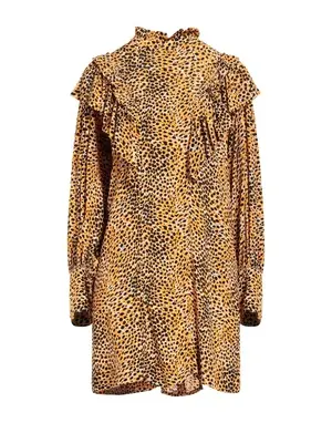 GANNI Leopard Print Dress