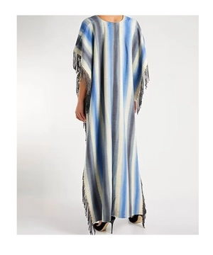 Chloé Striped Shawl Coat