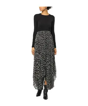 Isabel Marant Étoile Two-tone Midi Skirt