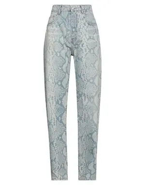 Sportmax Snakeskin-pattern Jeans