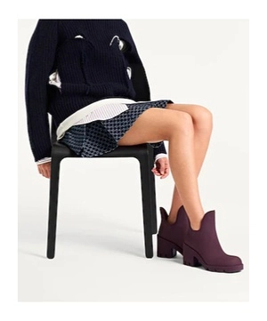 Burberry Ankle Boots - Red