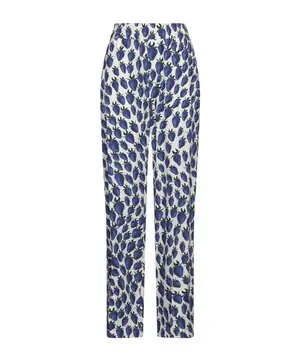 Burberry Wide-leg Crepe Trousers