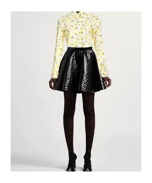 Sportmax Printed Long-sleeved Shirt