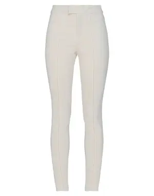 Isabel Marant Étoile High-waisted Slim-fit Two-tone Skinny Pants - White