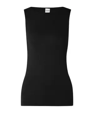 Wolford Fitted Sleeveless Top - Black