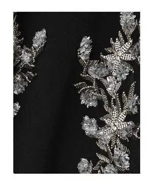 Rebecca Vallance Zephyr Embellished Crepe Gown
