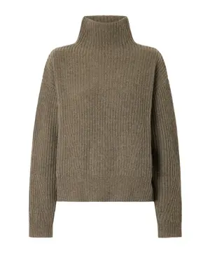 Le Kasha Oversized Turtleneck Knit Sweater