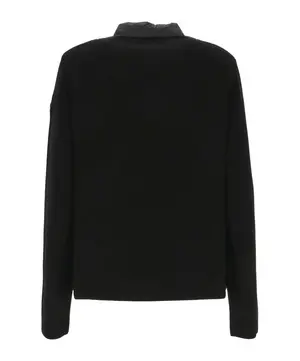 Moncler Zip-up Knit Padded Cardigan