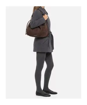 GIANNI CHIARINI Morgana Knotted Handle Shoulder Bag