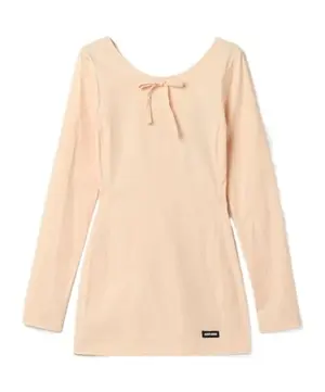Miu Miu Stretch Poplin Mini-dress - Opal