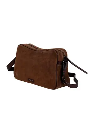 GIANNI CHIARINI Cora Corduroy-effect Shoulder Bag