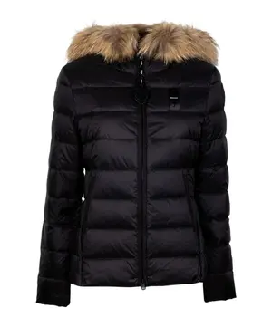 BLAUER. Long-sleeved Padded Jacket - Black