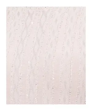 D.exterior Sleeveless Sequinned Knit Dress