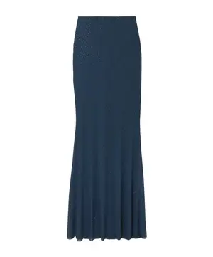 Rebecca Vallance Stretch-tulle Maxi Skirt
