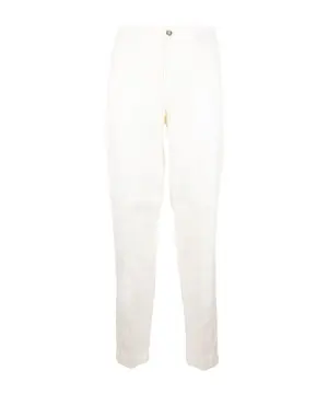 Peserico Button-closure Casual Trousers - White
