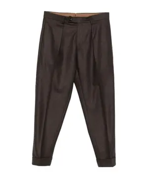BERWICH Pleated Wool Trousers