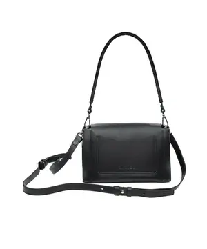 Casadei Logo Embossed Shoulder Bag