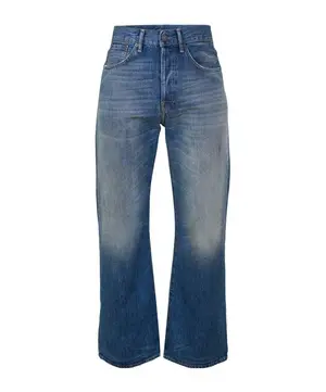 Acne Studios Vintagewashed Flaredleg Jeans - Blue