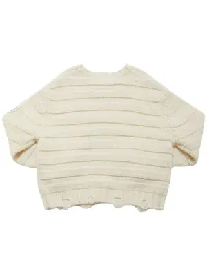 MAISON MARGIELA Wool Blend Knit Sweater