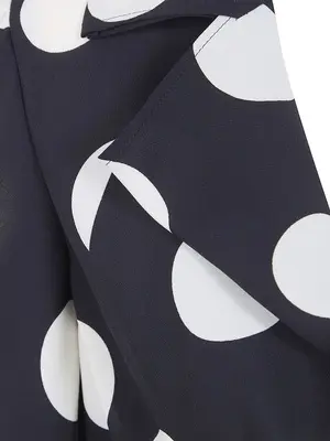Junya Watanabe Polka-dot Casual Jacket - Black/white