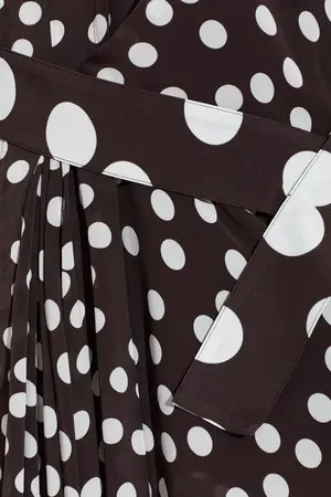 IRO PARIS Polka Dot Sleeveless Dress