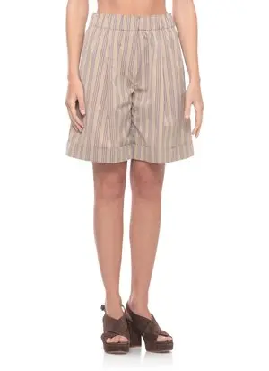 Antonelli Firenze Perilla Striped Bermuda Shorts