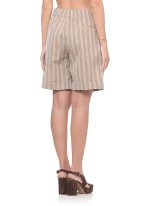 Antonelli Firenze Perilla Striped Bermuda Shorts