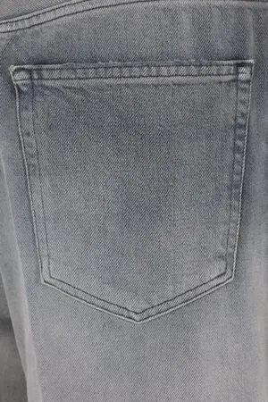 HAIKURE Bethany Logo Patch Straight-leg Jeans