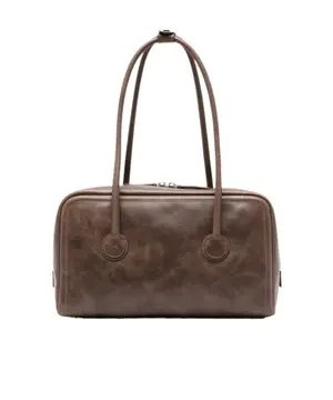 MARGESHERWOOD Double-handle Handbag - Brown