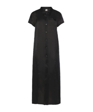 Khaite Classic Lapel Shortsleeve Dress