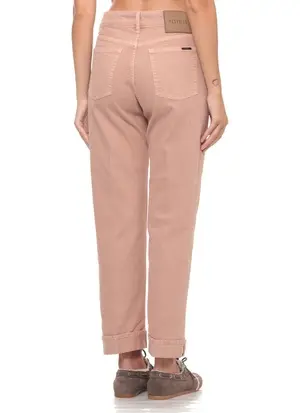 Peserico Cuffed Straight-leg Jeans